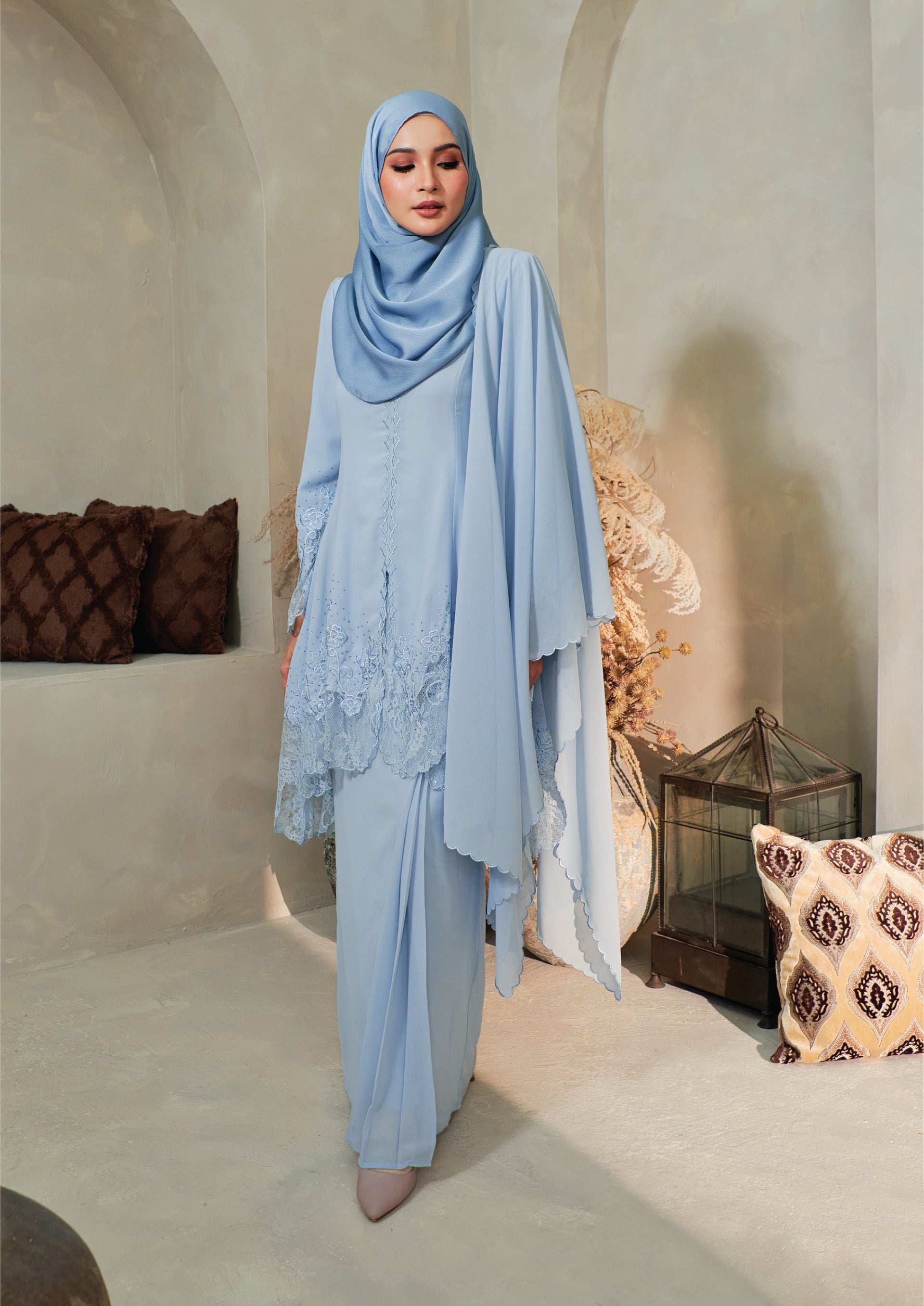 Bidara Soft Blue – MINIMALACE