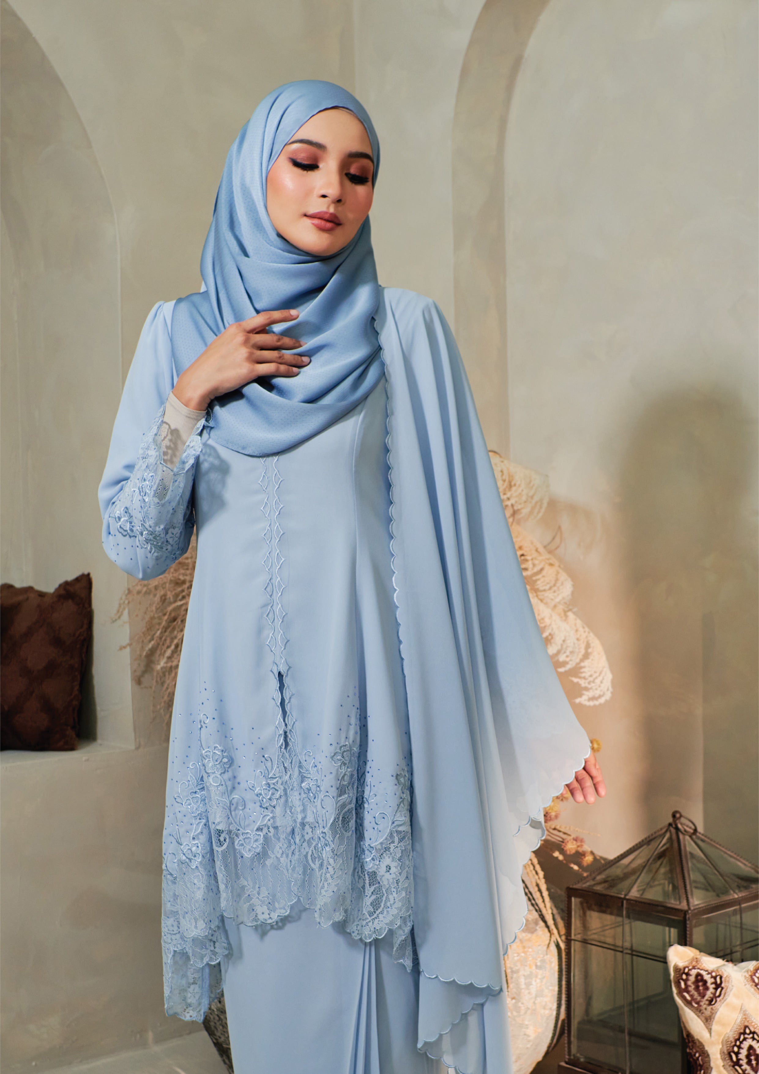 Bidara Soft Blue – MINIMALACE
