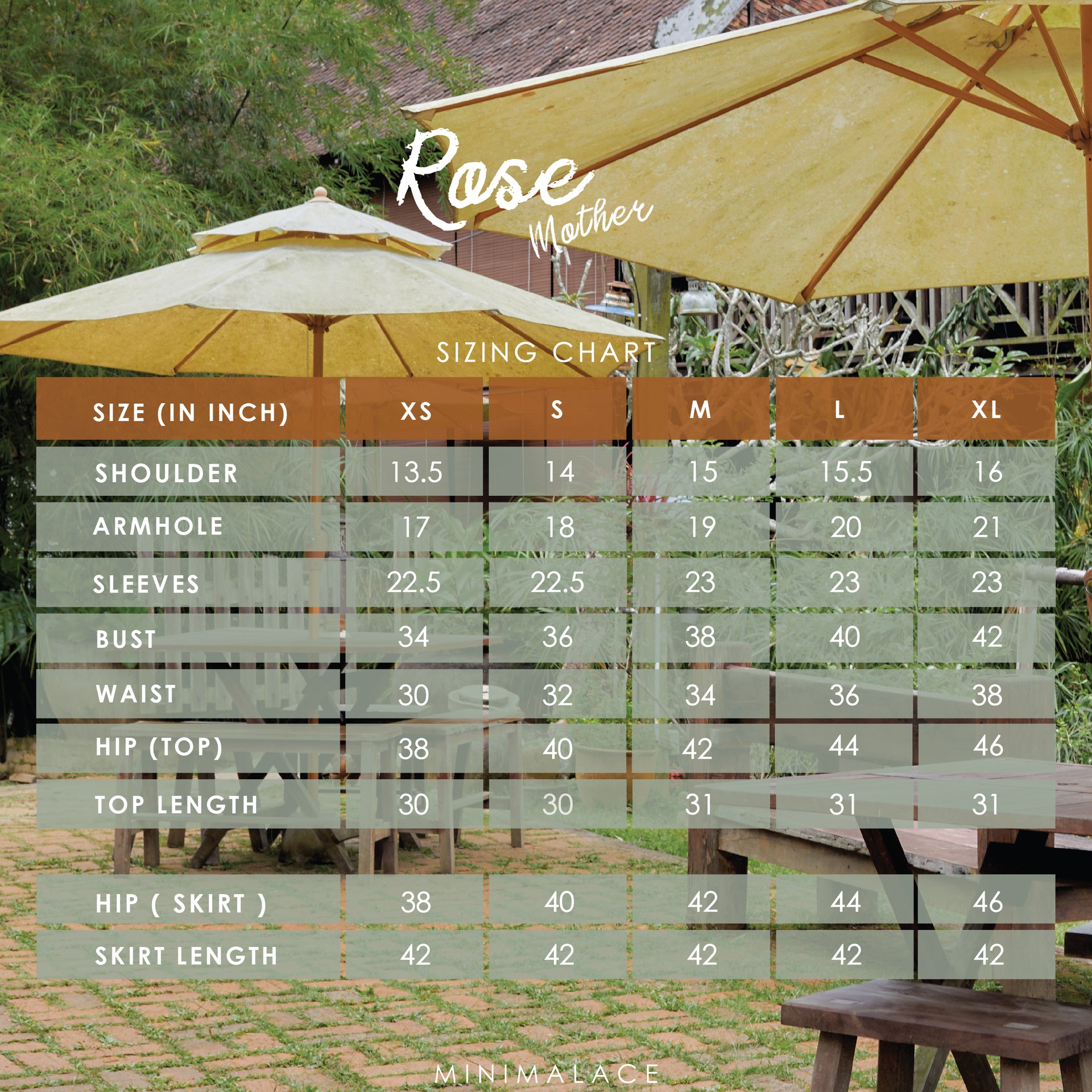 Rose BabyBlue Mother – MINIMALACE