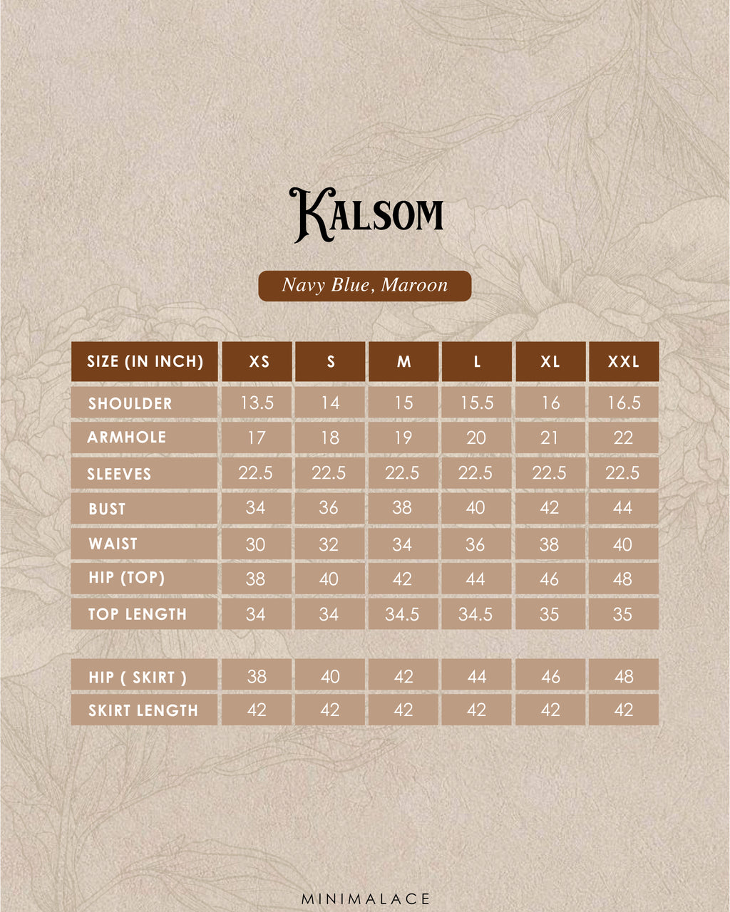 Kalsom Navy Blue – MINIMALACE