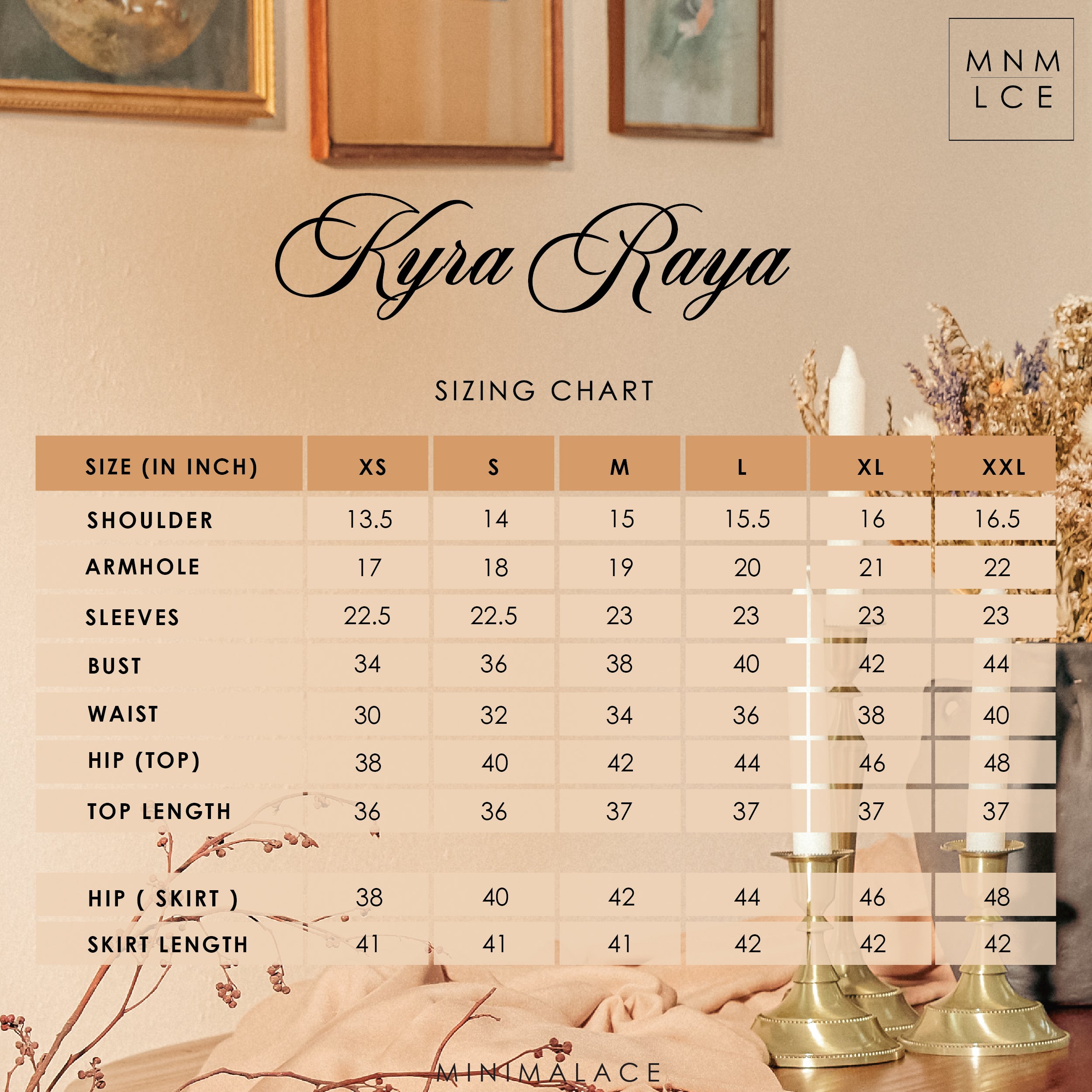 Kyra Golden Honey – MINIMALACE