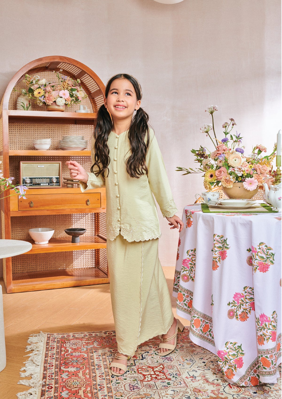 Fleur Honeydew Green - Daughter – MINIMALACE